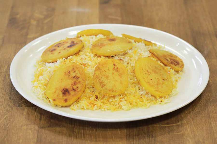 Patatesli İran Pilavı - Pratik Yemek Tarifi